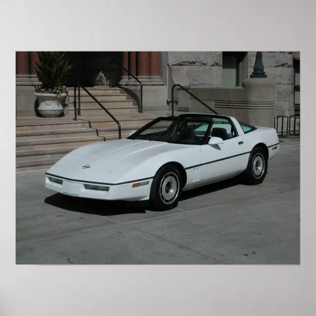 Chevrolet Corvette C4 Poster | Zazzle