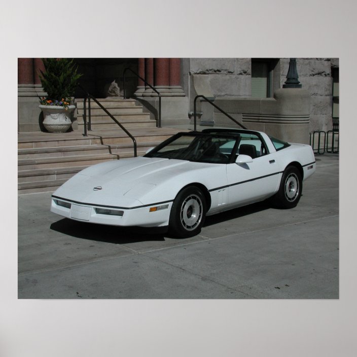 Chevrolet Corvette C4 Poster | Zazzle.com