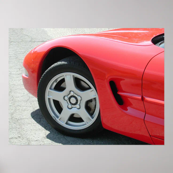 Chevrolet Corvette C5 Poster | Zazzle