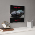 Chevrolet Corvette Square Wall Clock | Zazzle