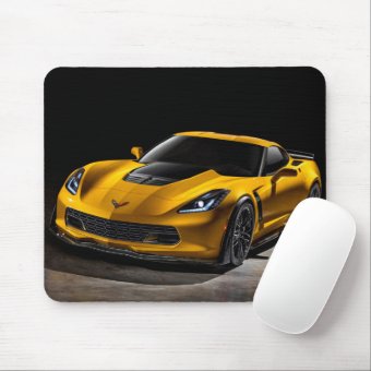 Chevrolet Corvette Z06 Mousepad | Zazzle