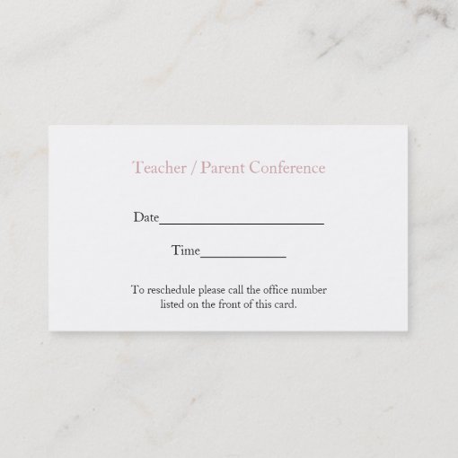 Chevron Apple and Stripes Teachers Business Card | Zazzle