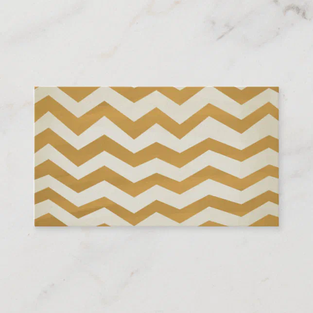 Chevron Business Card | Zazzle