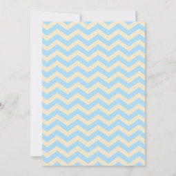 Chevron Owl Themed Baby Shower Invitations - Boy | Zazzle