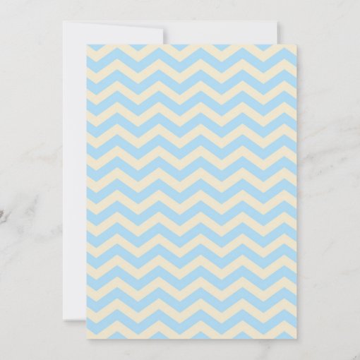 Chevron Owl Themed Baby Shower Invitations - Boy | Zazzle
