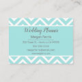 Chevron Pattern Business Card | Zazzle