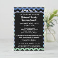 Chevron Pattern Reunion, Event or Party Invitation | Zazzle