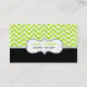 Chevron Stripes Business Card | Zazzle