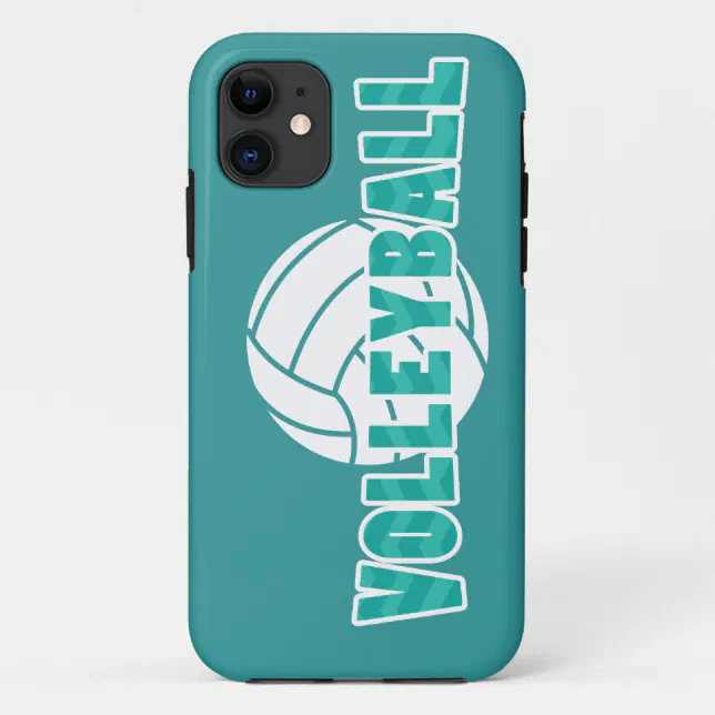 Chevron Volleyball Case-Mate iPhone Case | Zazzle