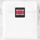 chevy 383 stroker square sticker | Zazzle