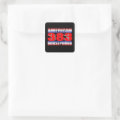 chevy 383 stroker square sticker | Zazzle