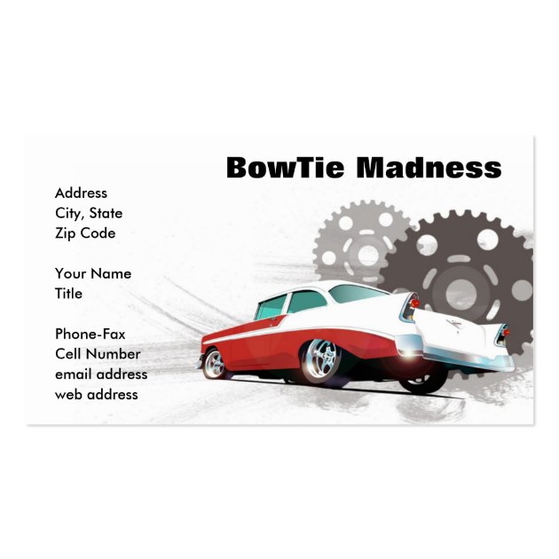 Chevy Belair Business Card