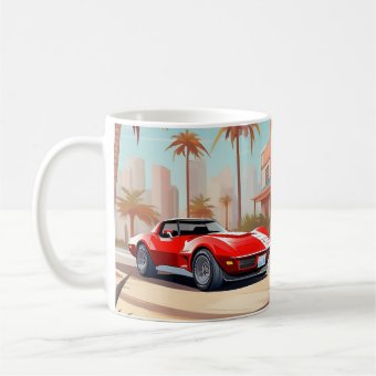 Chevy Corvette Stingray Coffee Mug | Zazzle