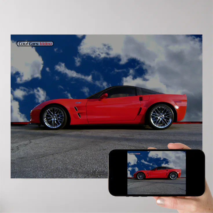 Chevy Corvette ZR1 Poster | Zazzle