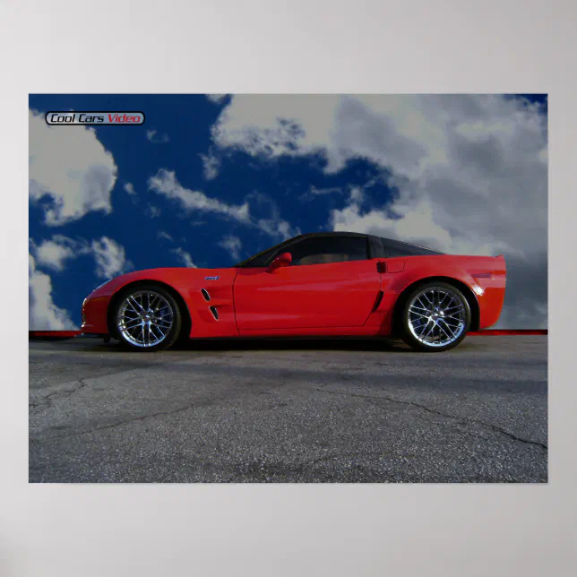 Chevy Corvette ZR1 Poster | Zazzle
