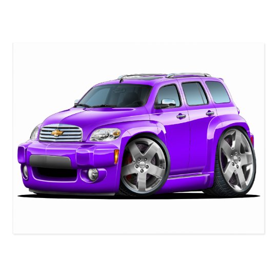 Chevy HHR Purple Truck Postcard | Zazzle.com