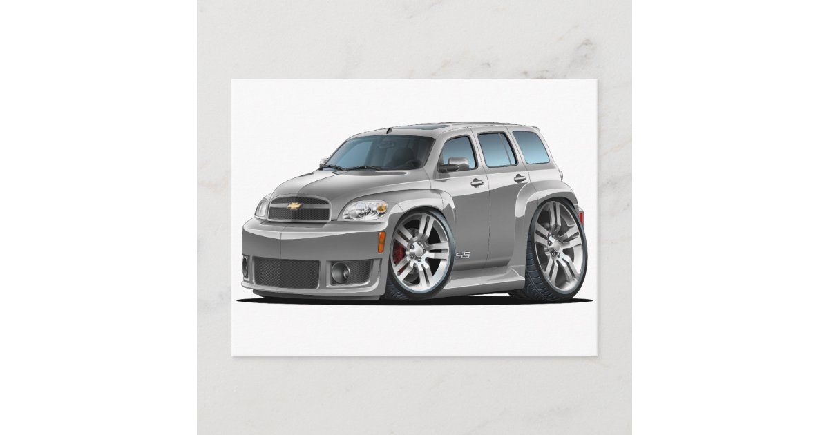Chevy HHR SS Silver Truck Postcard | Zazzle