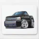 Chevy Silverado Black Truck Mouse Pad | Zazzle