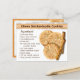 Chewy Snickedoodle Cookies Recipe Postcard | Zazzle