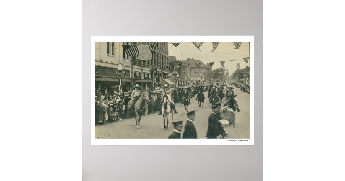 Cheyenne Frontier Days parade. Poster | Zazzle