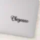 Cheyenne Name - Handwritten Calligraphy Sticker | Zazzle