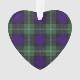 Cheyne clan Plaid Scottish kilt tartan Ornament | Zazzle