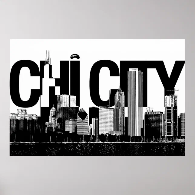 CHI CITY 1 Poster | Zazzle