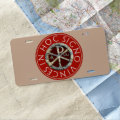 Chi-Rho License Plate | Zazzle