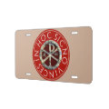 Chi-Rho License Plate | Zazzle