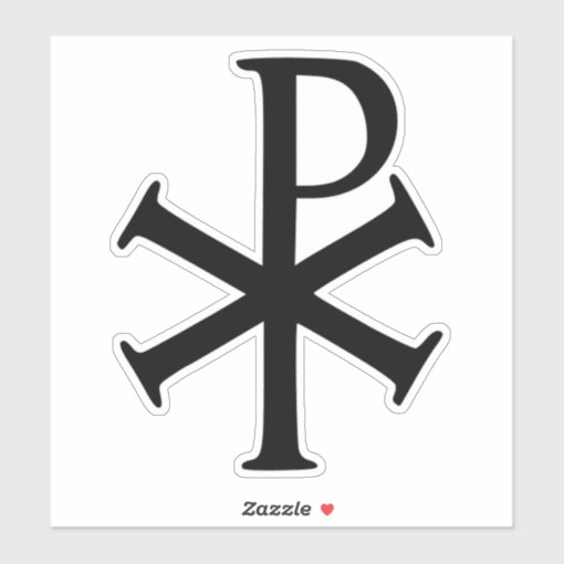 Chi Rho Sticker | Zazzle