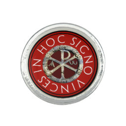 Chi Rho - The Monogram Of Christ Ring | Zazzle