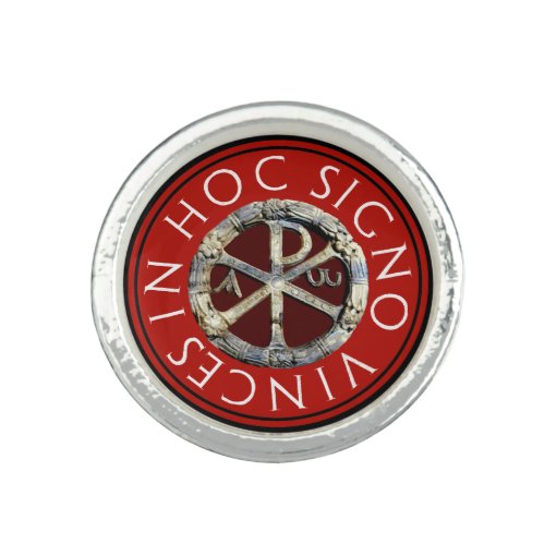 Chi Rho - The Monogram Of Christ Ring | Zazzle