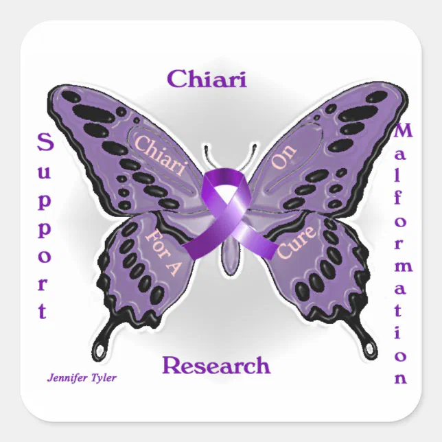 Chiari On Square Sticker | Zazzle