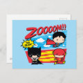 Chibi Batman Too Slow! Postcard | Zazzle