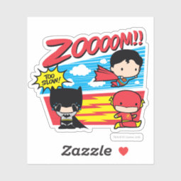 Chibi Batman Too Slow! Sticker | Zazzle