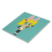 chibi bunnygirl ceramic tile | Zazzle