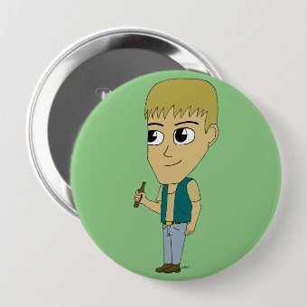 chibi button | Zazzle