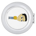 chibi compact mirror | Zazzle