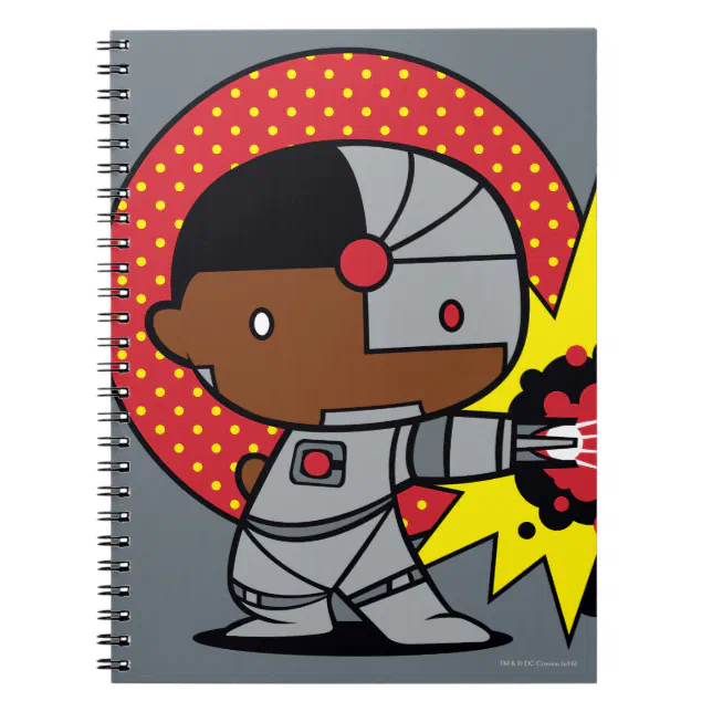 Chibi Cyborg's Cybernetic Cannon Notebook | Zazzle