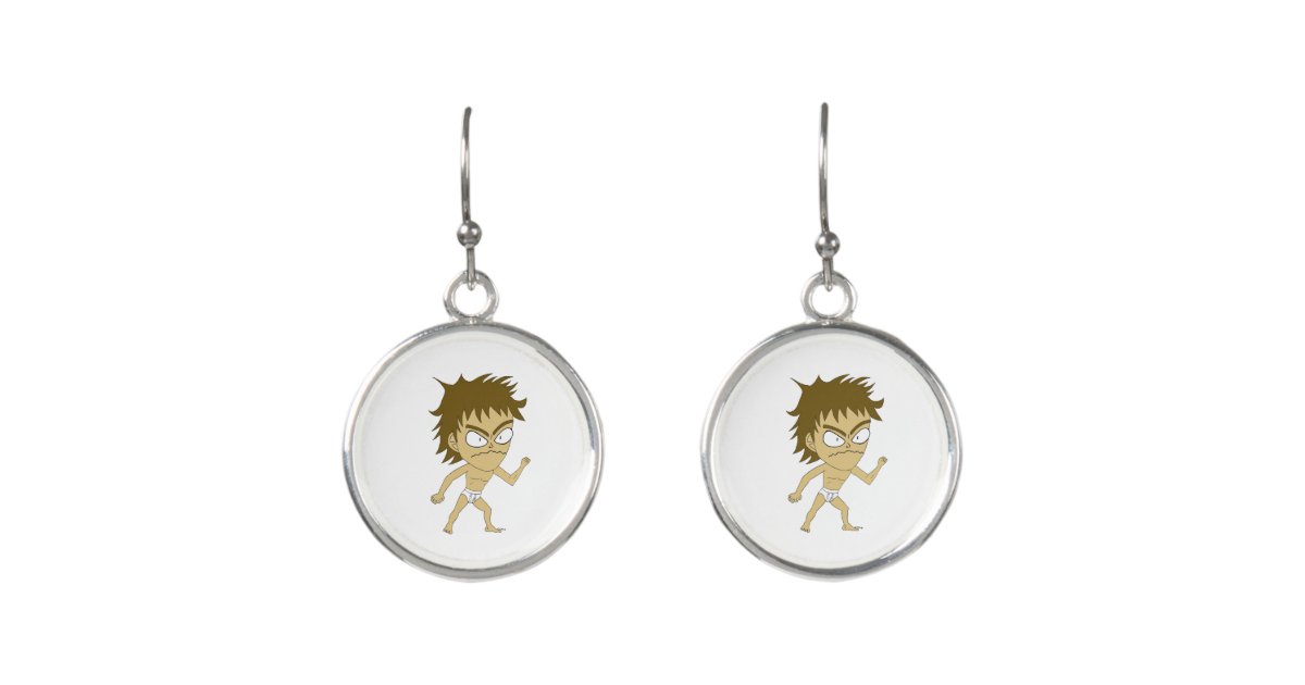 chibi earrings | Zazzle