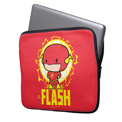 Chibi Flash With Electricity Laptop Sleeve | Zazzle