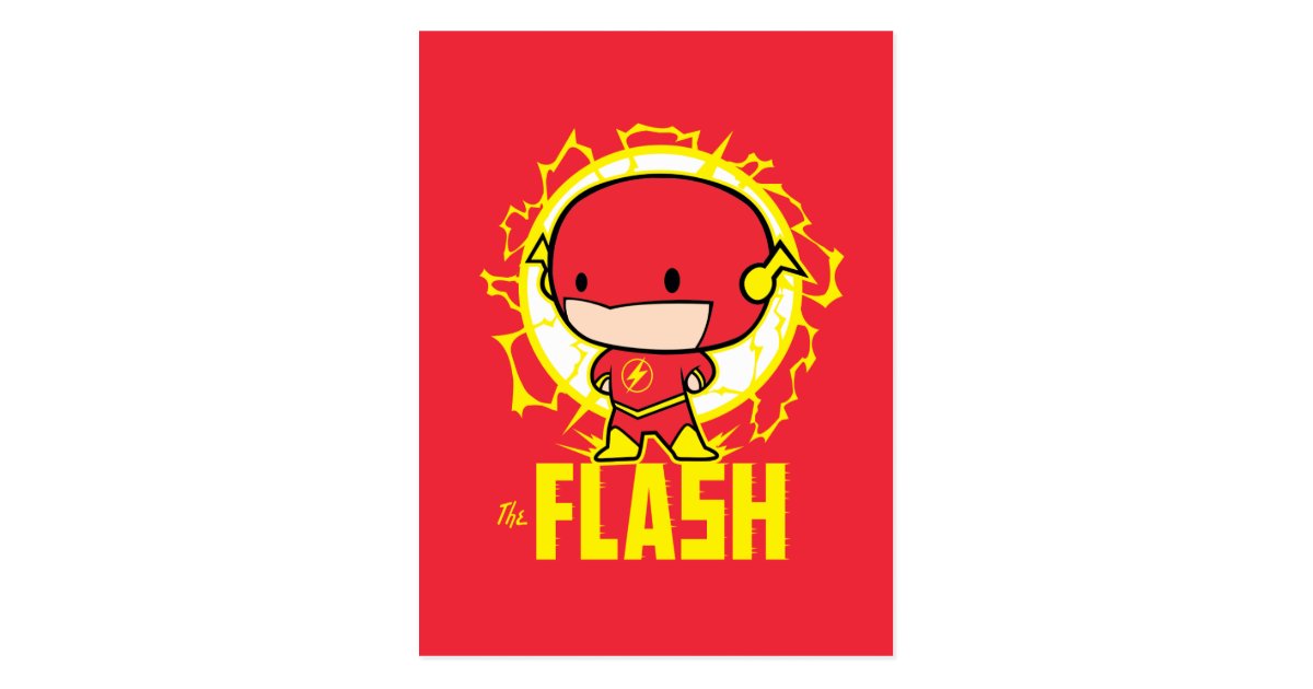 Chibi Flash With Electricity Postcard | Zazzle.com