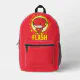 Chibi Flash With Electricity Printed Backpack | Zazzle