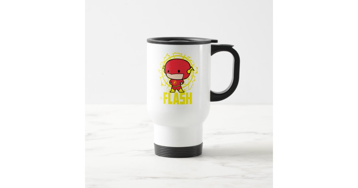 Chibi Flash With Electricity Travel Mug | Zazzle