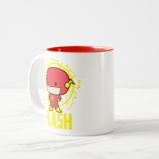 Chibi Flash With Electricity Two-Tone Coffee Mug | Zazzle