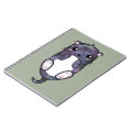 Chibi Galaxy Otter Notebook | Zazzle