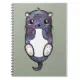Chibi Galaxy Otter Notebook | Zazzle