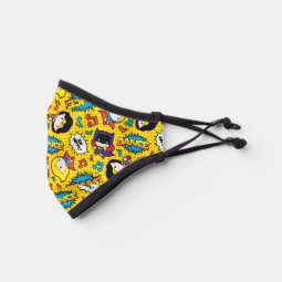Chibi Heroine Dance Pattern Premium Face Mask | Zazzle