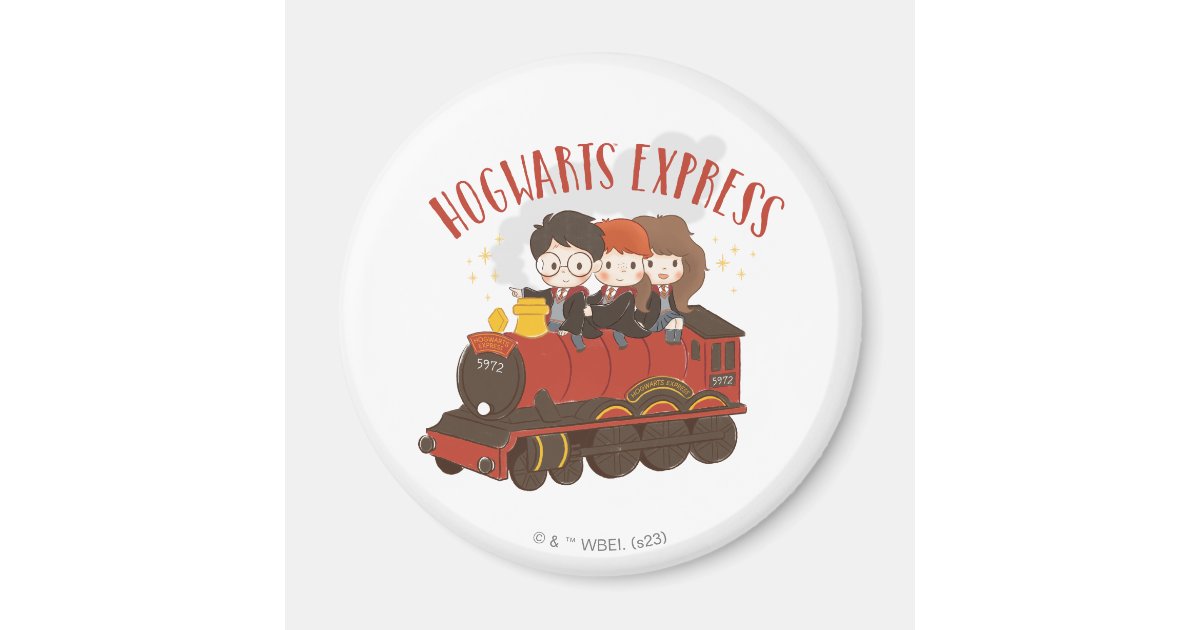 Chibi HOGWARTS EXPRESS™ Ride Magnet | Zazzle