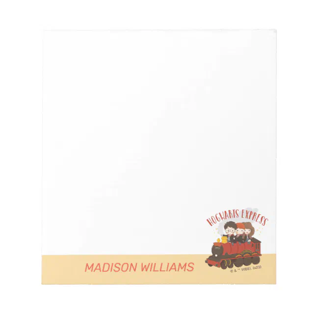 Chibi HOGWARTS EXPRESS™ Ride Notepad | Zazzle